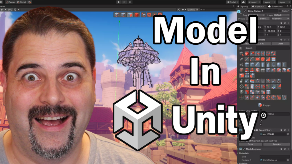 UModeler Unity Asset Review: A Versatile 3D Modelling and Prototyping Solution - Kory Code
